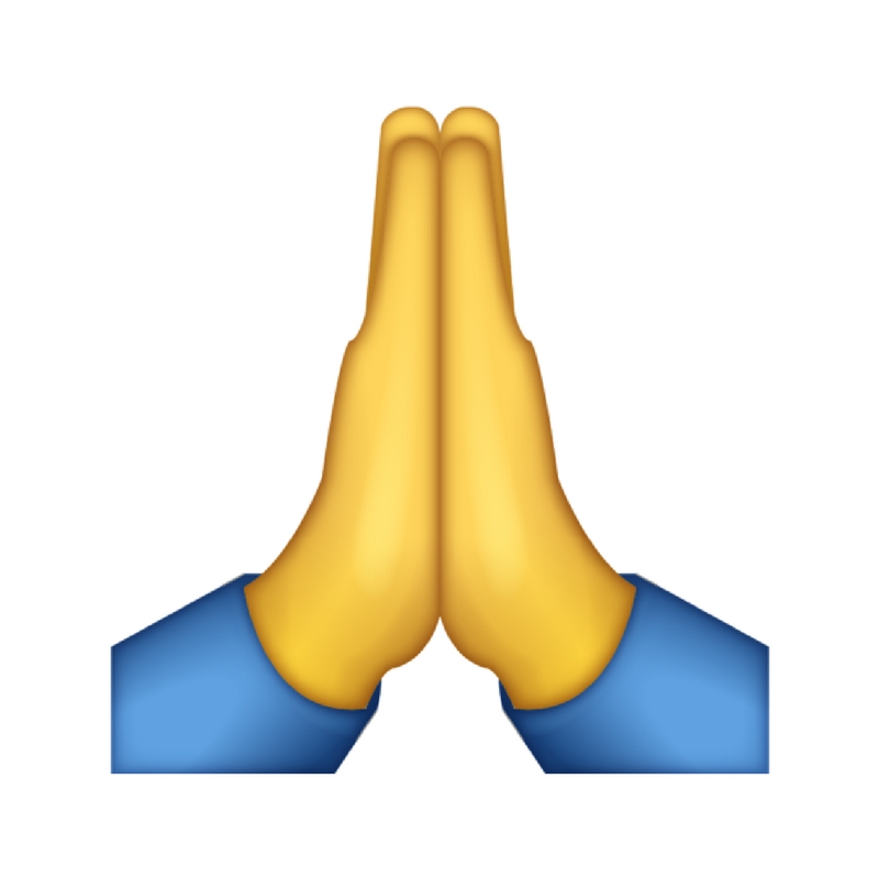 Kisspng Praying Hands Emoji Prayer Sticker Hand Emoji 5ac33a80129478