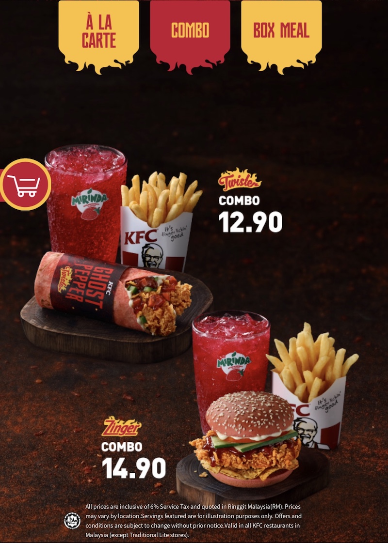 Thrill Your Taste Buds With KFC’S New Ghost Pepper Zinger & Twister ...