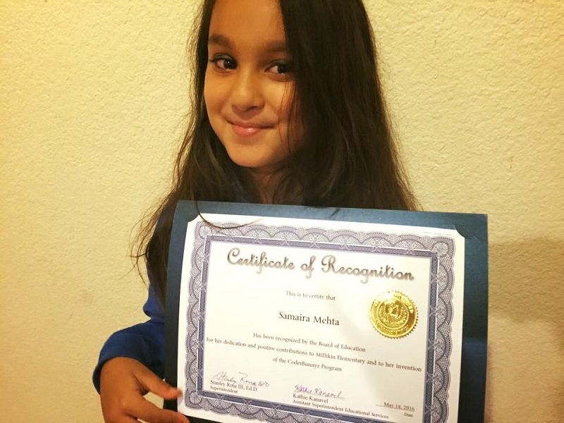 5 Facts You Need To Know About Samaira Metha, The 10-year-old Coder Who ...