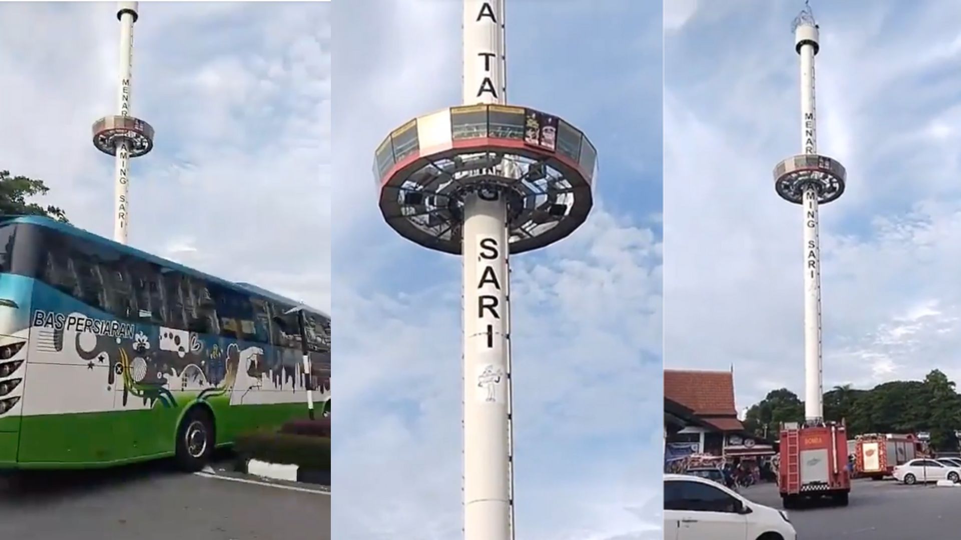 36 VISITORS STUCK INSIDE MELAKA’S TAMING SARI TOWER FOR 1 HOUR ...